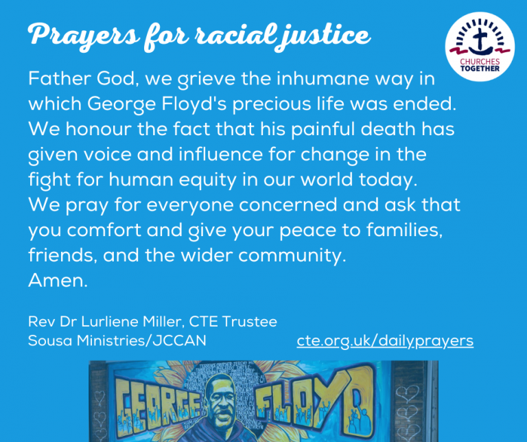 Daily prayers for racial justice: 23-30 May – Churches Together in England