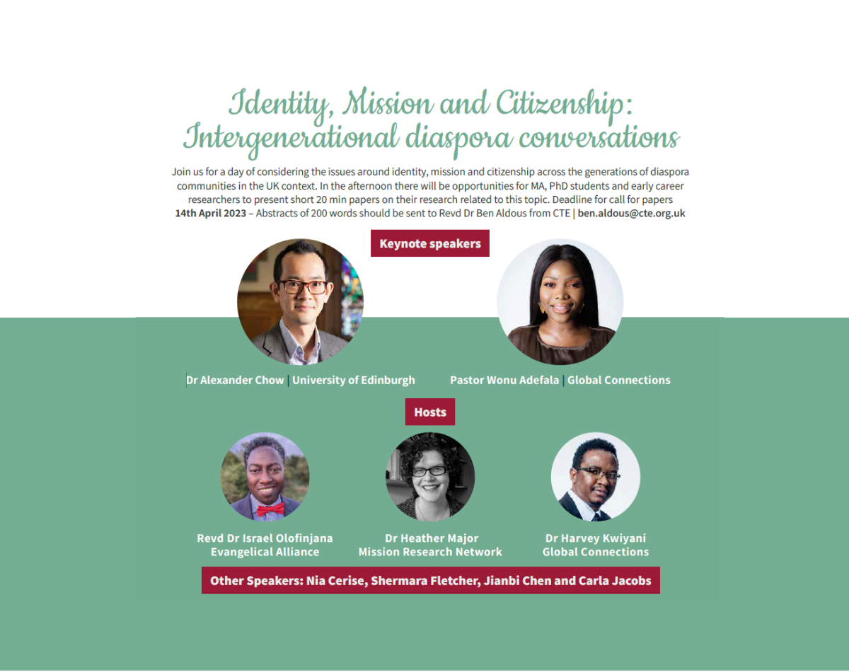 Mission Studies Day on identity, mission and citizenship – Churches ...