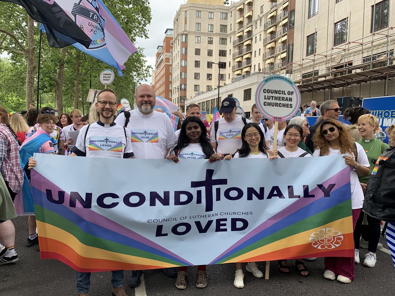 Lutherans at London Pride – Unconditionally Loved – Churches Together ...