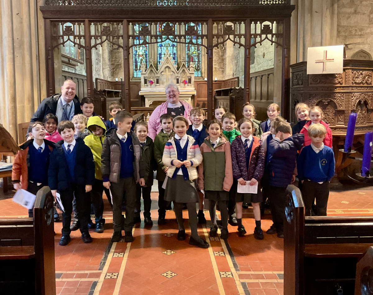 Mr Fessey’s class visit St Michael’s – Churches Together in England
